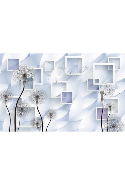 Cici Wallpaper 215 x 150 cm 3 Boyutlu Duvar Kağıdı Poster