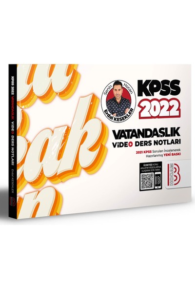 Benim Hocam Yayınları KPSS 2022 Vatandaşlık Video Ders Notları - Erdal Kesekler Benim Hocam Yayınları KPSS 2022 Vatandaşlık Video Ders Notları - Erdal Kesekler