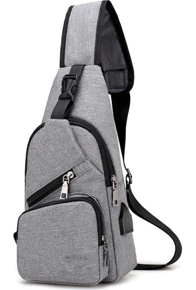 Good Best USB Şarjlı Göğüs Çantası