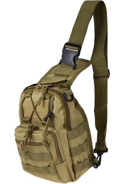 Good Best Askeri Omuz Spor Çantası Yeşil (Yurt Dışından)