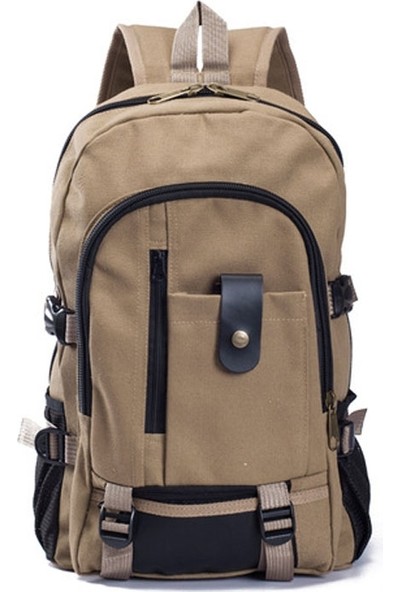 Good Best Çift Yan Cep Kanvas Sırt Çantası