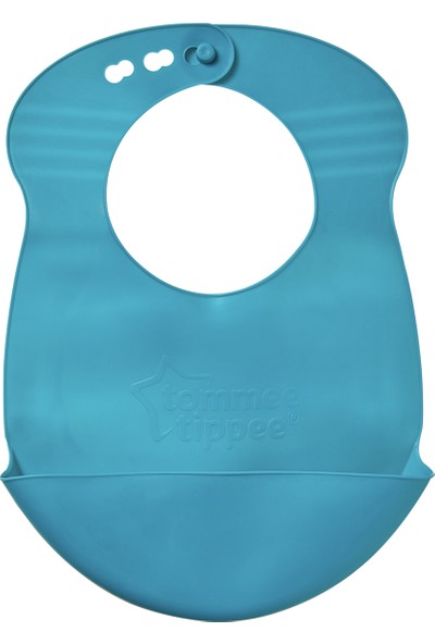 Tommee Tippee Silikon Mama Önlüğü - Mavi