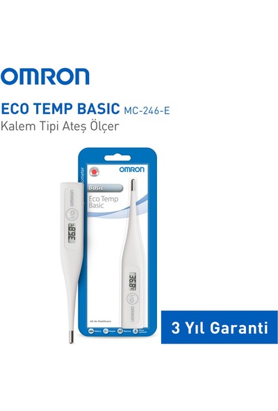 Omron MC-246-E Eco Temp Ateş Ölçer