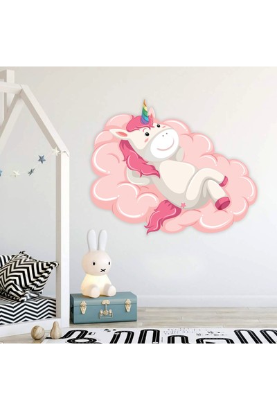 Sticker Sepetim Pembe Bulut Ve Unicorn Çocuk Odası Dekoratif Duvar Sticker Sticker Sepetim Pembe Bulut Ve Unicorn Çocuk Odası Dekoratif Duvar Sticker
