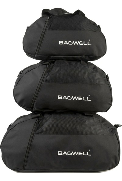 Bagwell 3'lü Set Spor ve Seyahat Çantaları