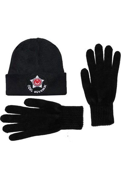 Özel Güvenlik Yün Bere Yeni Model Armalı Akrilik Örgü ve Eldiven Seti Özel Güvenlik Yün Bere Yeni Model Armalı Akrilik Örgü ve Eldiven Seti