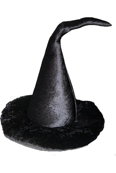 Ufuk Şaka Oyunları Merkezi Halloween Kumaş Siyah Harry Potter Cadı Şapka