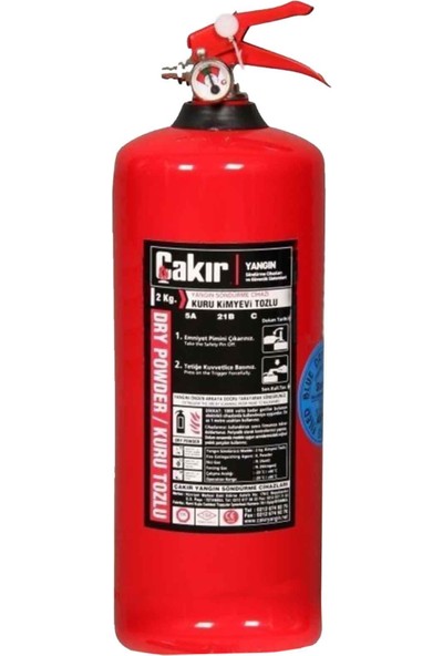 Valentino 1kg Çakır Yangın Tüpü