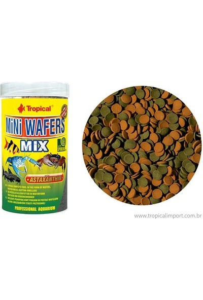 Tropical Mini Wafers Mix 100 gr