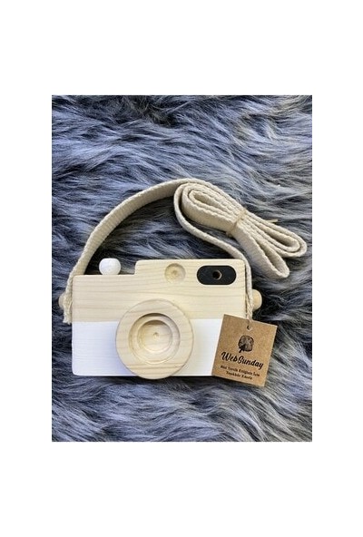 Websunday Ahşap Fotoğraf Makinesi