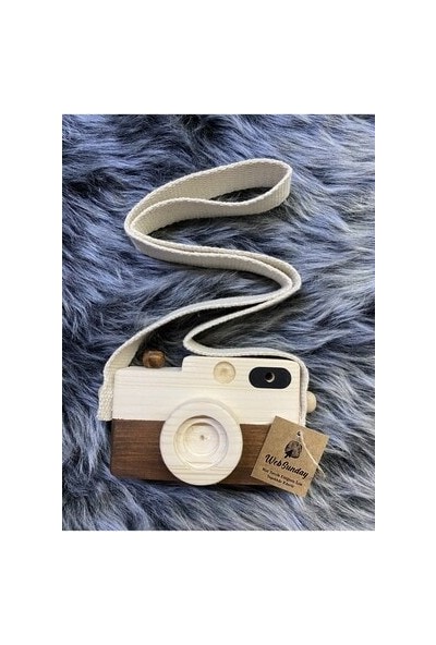 Websunday Ahşap Fotoğraf Makinesi