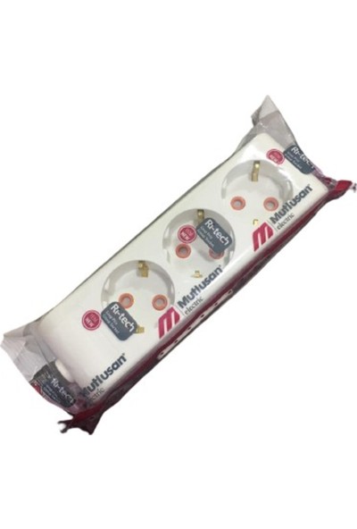 Mutlusan 3lü Top. Grup Priz Çocuk Kor.klemensli Ri-Tech Mutlusan