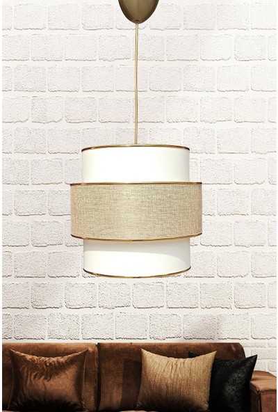 Eslight Milas Tekli Sarkıt Avize Sütlü Kahve Eslight Milas Tekli Sarkıt Avize Sütlü Kahve