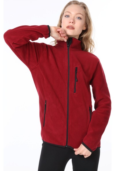 Ghassy Co. Ghassy Co.kadın Tam Fermuarlı Polar Ceket