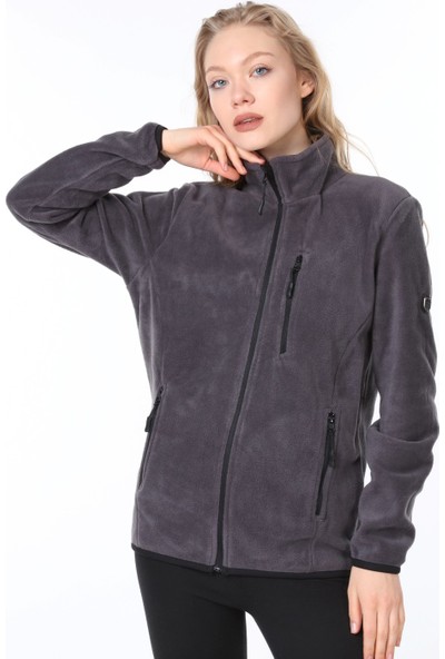 Ghassy Co. Ghassy Co.kadın Tam Fermuarlı Polar Ceket