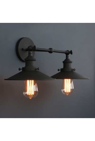 Riolight Retro Mafsallı Hareketli Başlık Aplik Riolight Retro Mafsallı Hareketli Başlık Aplik