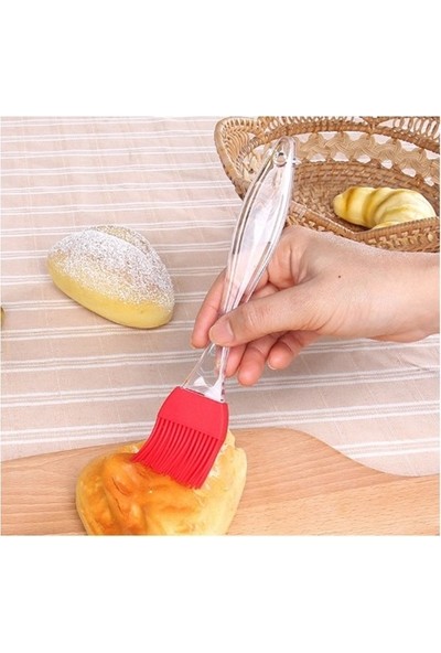 İndirim Kap Silikon Yağlama ve Yumurta Sürme Hamur Fırçası İndirim Kap Silikon Yağlama ve Yumurta Sürme Hamur Fırçası