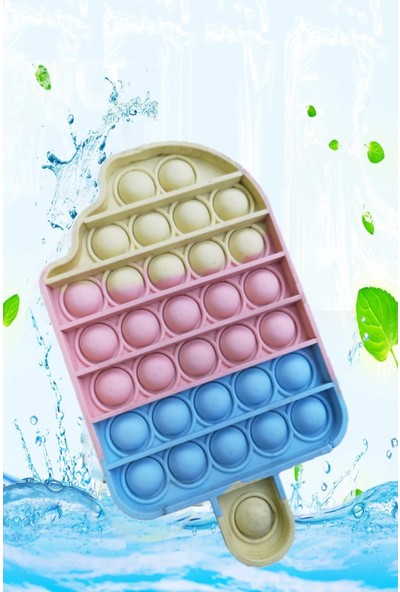 Roseroi Pop It Push Bubble Fidget Zihinsel Stres Oyuncağı Gökkuşağı Soft Renk Dondurma Popit Roseroi Pop It Push Bubble Fidget Zihinsel Stres Oyuncağı Gökkuşağı Soft Renk Dondurma Popit