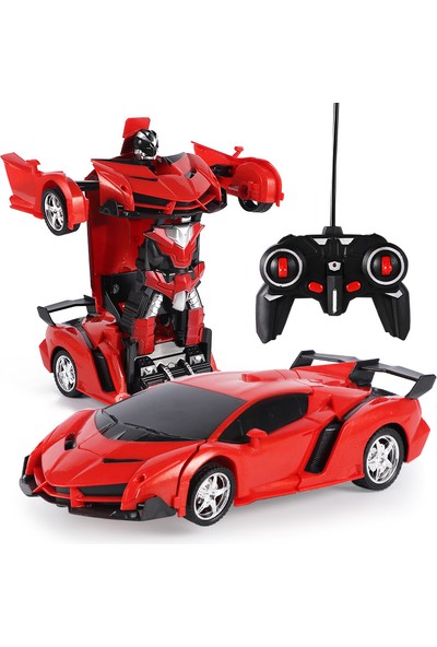 Mj Toys Oyuncak Uzaktan Kumandalı Transformers Tarzı Robota Dönüşen Oyuncak Araba Ferrari Mj Toys Oyuncak Uzaktan Kumandalı Transformers Tarzı Robota Dönüşen Oyuncak Araba Ferrari