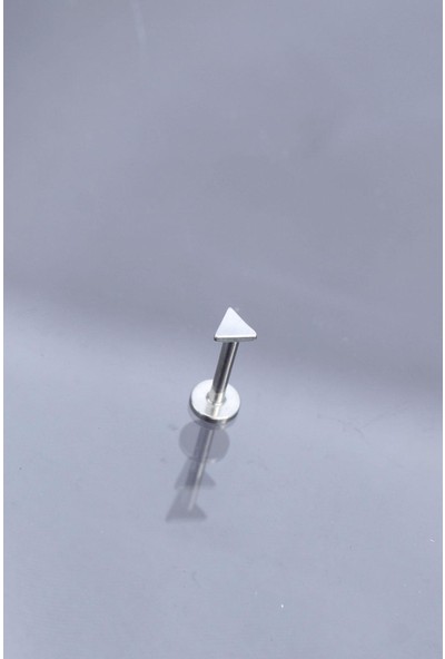 Clariss Üçgen Gümüş Renk 316L Cerrahi Çelik Piercing Clariss Üçgen Gümüş Renk 316L Cerrahi Çelik Piercing