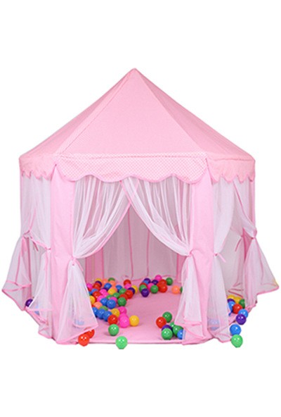 Mj Toys Prenses Çocuk Oyun Çadırı, Altıgen Oyun Çadırı,