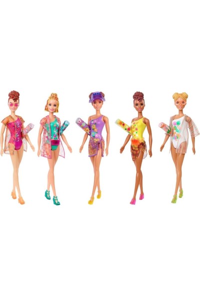 Barbie Color Reveal Renk Değiştiren Barbie Kum ve Güneş Serisi - Seri 3 / GWC57 Barbie Color Reveal Renk Değiştiren Barbie Kum ve Güneş Serisi - Seri 3 / GWC57
