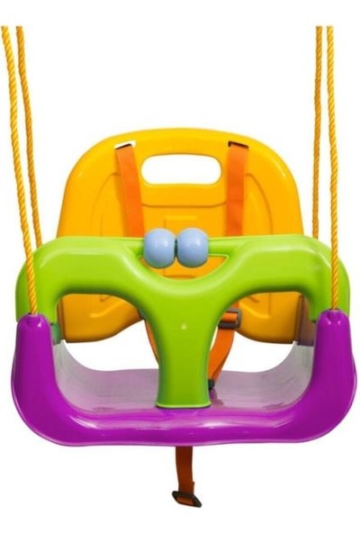 Saban Çocuk & Bebek Salıncağı Mor | Salıncak Emniyet Kemerli