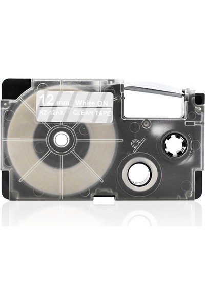 Shopfocus 12 mm Etiket Bandı - Beyaz (Yurt Dışından)