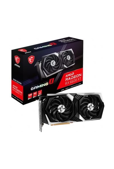 Msı VGA Radeon Rx 6600 XT Gamıng X 8G RX6600XT 8GB GDDR 128B Pcıe 4.0 X16 (3XDP 1xHDMI) Ekran Kartı (Radeon Rx 6600 XT Gamıng X 8G) Msı VGA Radeon Rx 6600 XT Gamıng X 8G RX6600XT 8GB GDDR 128B Pcıe 4.0 X16 (3XDP 1xHDMI) Ekran Kartı (Radeon Rx 6600 XT Gamıng X 8G)