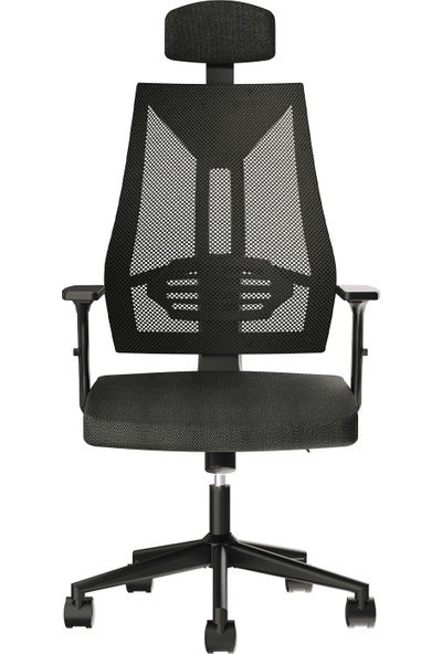 Decofis Melodi Fileli Ofis Koltuğu Decofis Melodi Fileli Ofis Koltuğu