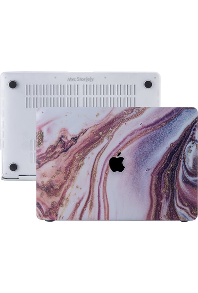 McStorey MacBook Air Kılıf HardCase A1369 A1466 2017 Öncesi ile Uyumlu Koruyucu Kılıf Mermer Glitter McStorey MacBook Air Kılıf HardCase A1369 A1466 2017 Öncesi ile Uyumlu Koruyucu Kılıf Mermer Glitter
