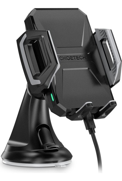 Choetech Kablosuz 15W Hızlı Şarj Araç Tutucu T521-F