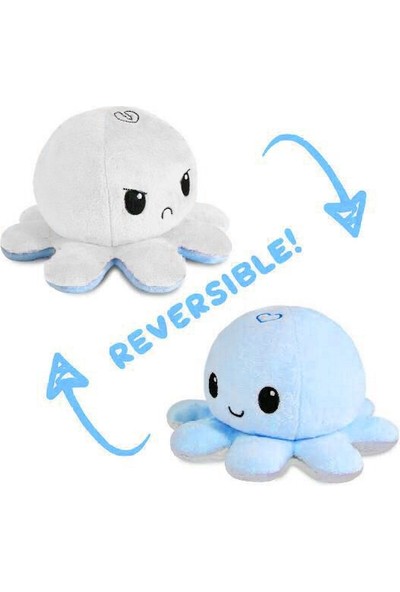 Gos Toys Çevirdikçe Trip Değiştiren Ahtapot Mavi - Beyaz Gos Toys Çevirdikçe Trip Değiştiren Ahtapot Mavi - Beyaz