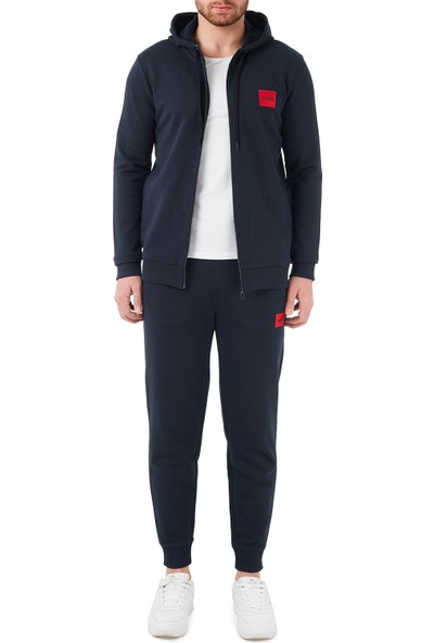 Hugo Boss % 100 Pamuklu Belden Bağlamalı Eşofman A Erkek Eşofman Altı 50447963 405