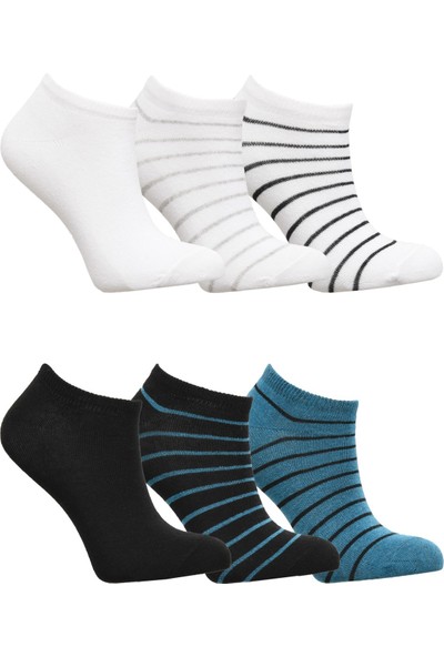 Jose Juan Jose Juan Josejuan 6 Çift Kadın Patik Çorap Koton DESEN11 JSGSOCK6LI002853