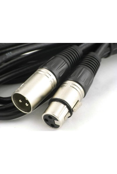 YKA Xlr Mikrofon Kablosu 3 mt
