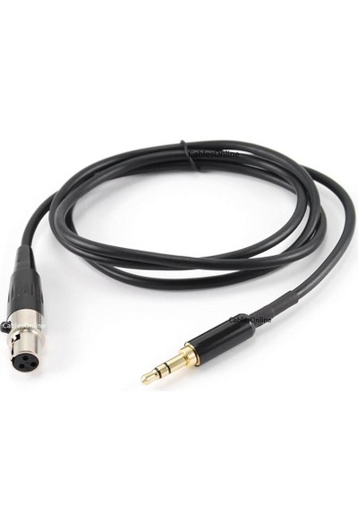 YKA Akg Kulaklık Kablosu 1.5 mt 3 Pin Mini Xlr-3.5 mm Stereo