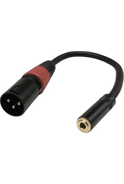 YKA 3.5 mm Dişi-Xlr Erkek Çevirici Kablo 20 cm YKA 3.5 mm Dişi-Xlr Erkek Çevirici Kablo 20 cm