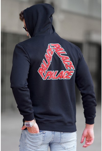 Madmext Siyah Baskılı Sweatshirt 5303