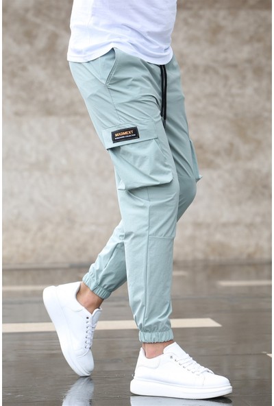 Madmext Erkek Jogger Yeşil Pantolon 5414
