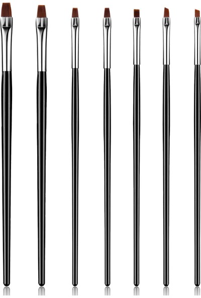 Fabiyan Nail Art Tırnak Süsleme Desen Fırçası 7 Adet