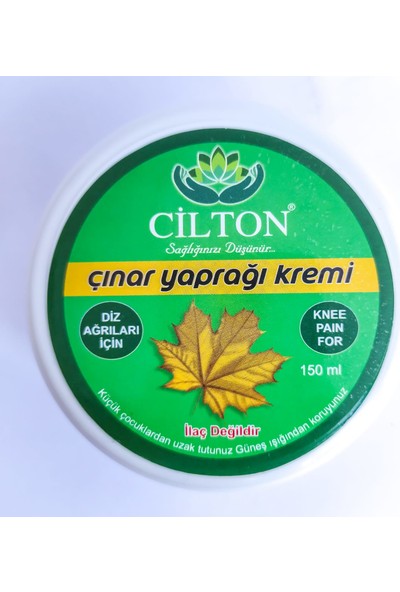 Cilton Çınar Yaprağı Kremi 150 Ml.