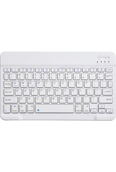 Microcase Tablet ve Telefonlar Için Bluetooth Klavye Şarjlı Kablosuz - AL2671 Beyaz Microcase Tablet ve Telefonlar Için Bluetooth Klavye Şarjlı Kablosuz - AL2671 Beyaz