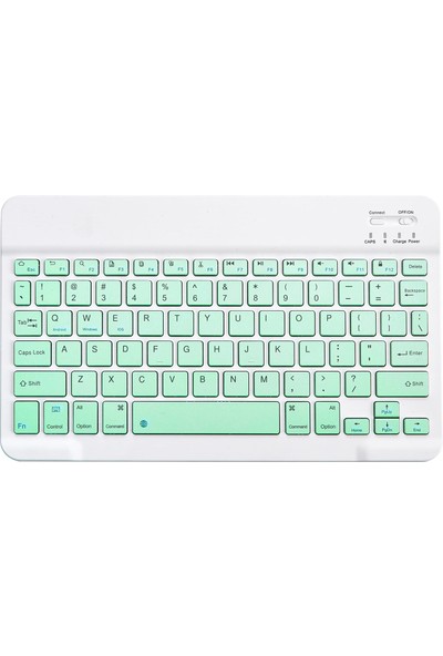 Microcase Tablet ve Telefonlar Için Bluetooth Klavye Şarjlı Kablosuz - AL2671 Yeşil Microcase Tablet ve Telefonlar Için Bluetooth Klavye Şarjlı Kablosuz - AL2671 Yeşil