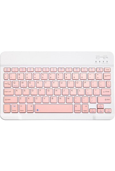 Microcase Tablet ve Telefonlar Için Bluetooth Klavye Şarjlı Kablosuz - AL2671 Pembe Microcase Tablet ve Telefonlar Için Bluetooth Klavye Şarjlı Kablosuz - AL2671 Pembe