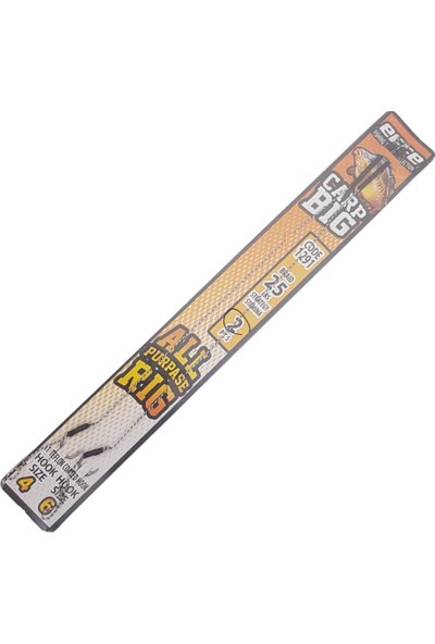 Effe Hazır Boili Sazan Avı Rig Olta Takımı 4'lü HG1291 Effe Hazır Boili Sazan Avı Rig Olta Takımı 4'lü HG1291