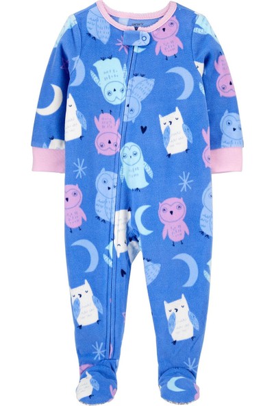Carter's Baykuş Desenli Bebek Tulumu 1J207310
