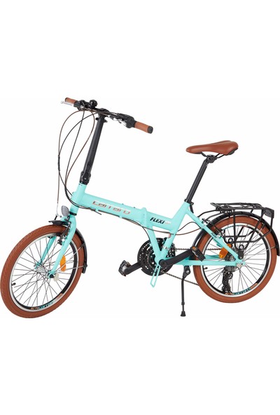 Carraro Flexi 121 20 Jant Katlanır Bisiklet 21 Vites Vb - Turkuaz