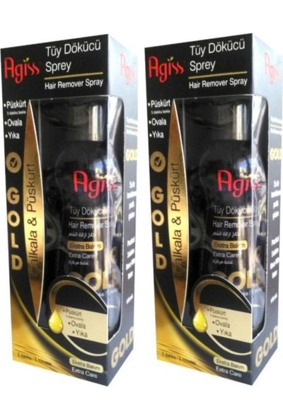 Easyso 2'li Agiss Gold Tüy Dökücü Sprey 175 ml