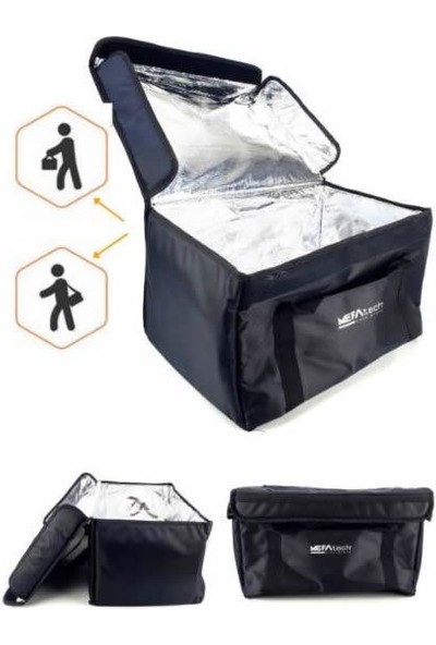 GMS Mefatech Isı Yalıtımlı Pide ve Servis Çantası 35 Lt